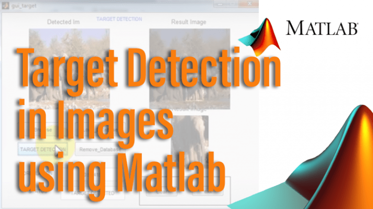 Target Detection In Images Using Matlab Pantechai