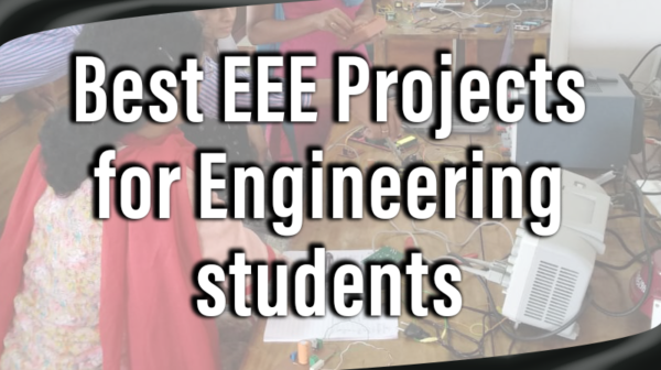 Best EEE Projects for Engineering students - Pantech.AI