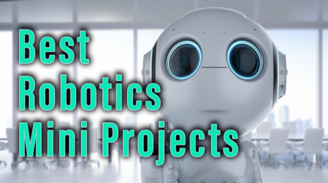 Best Robotics Mini Projects - Pantech.AI