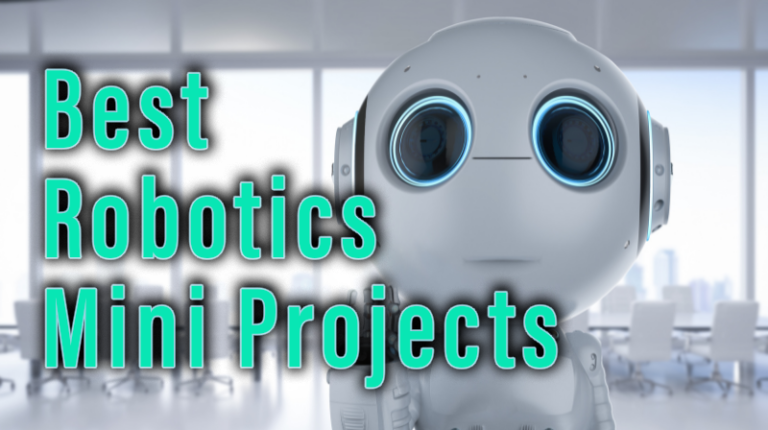 Best Robotics Mini Projects - Pantech.AI