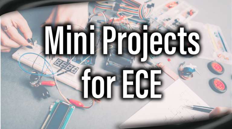 Mini Projects for ECE - Pantech.AI