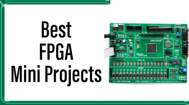 Best FPGA Mini Projects - Pantech.AI