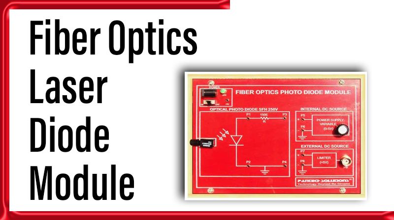 Fiber Optics Laser Diode Module -Trainer kit - Pantech.AI