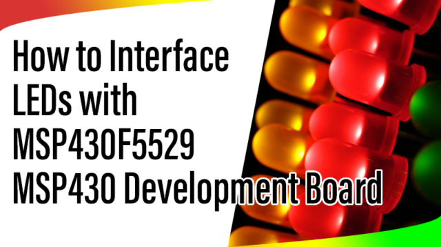 How to Interface Relay with MSP430F5529 MSP430 Development Board