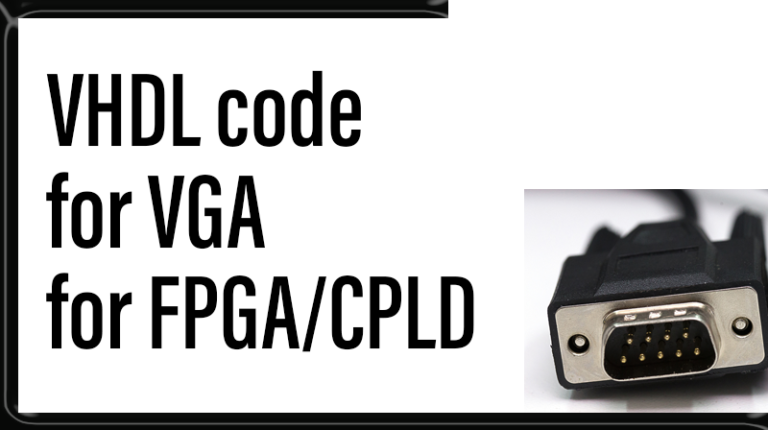 VGA Interface with Xilinx Spartan FPGA - Pantech.AI