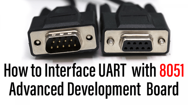 How to Interface UART with 8051 Development Board - Pantech.AI