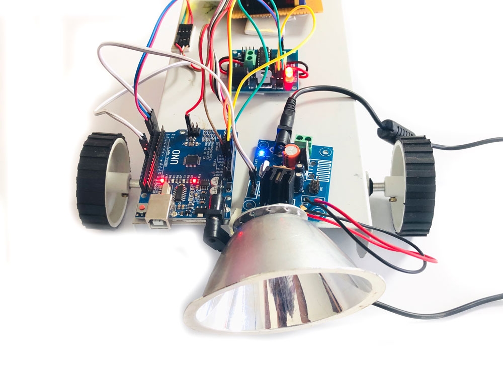 Li-fi using vehicle to vehicle communication