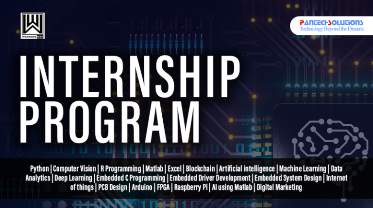 INTERNSHIP PROGRAM - Pantech.AI